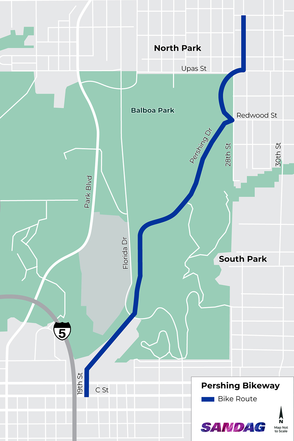 SANDAG - Pershing Bikeway